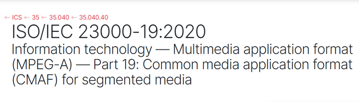 CMAF とは？ | LiveInstantly, LLC.